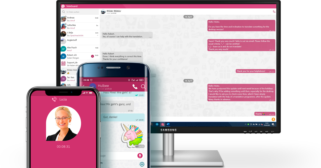 TeleGuard - secure messenger from Switzerland