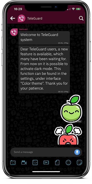 TeleGuard - secure messenger from Switzerland