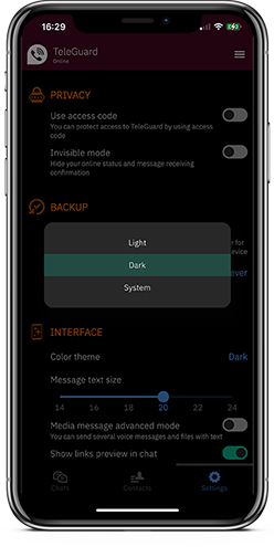 Teleguard - secure messenger from Switzerland - TeleGuard